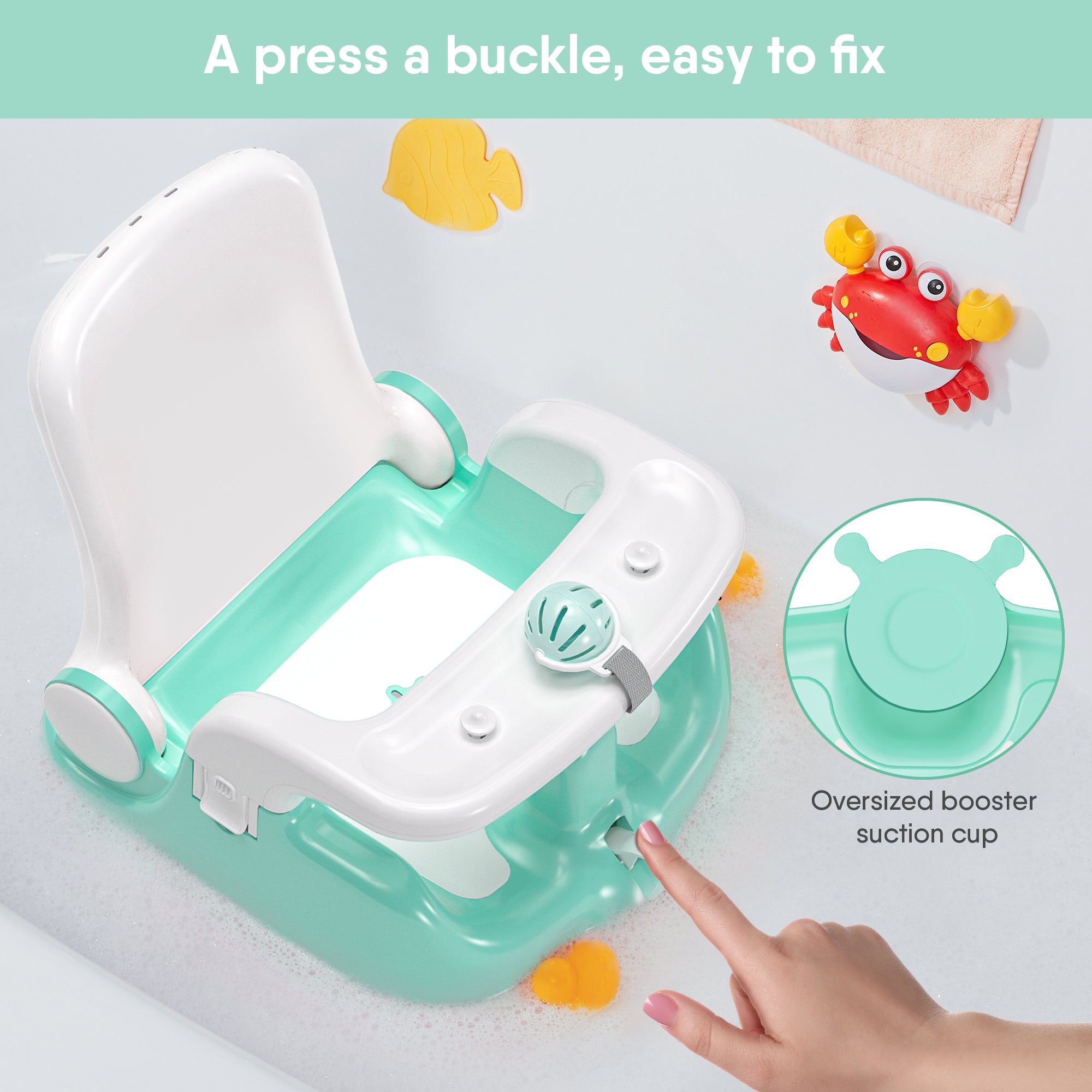 BabyBond Bath Seat for Sit-Up Baby Bathing